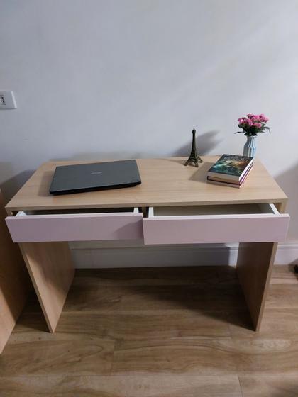 Escrivaninha rosa milk shake ,EM MDF duratex 18mm - marcenaria style ...