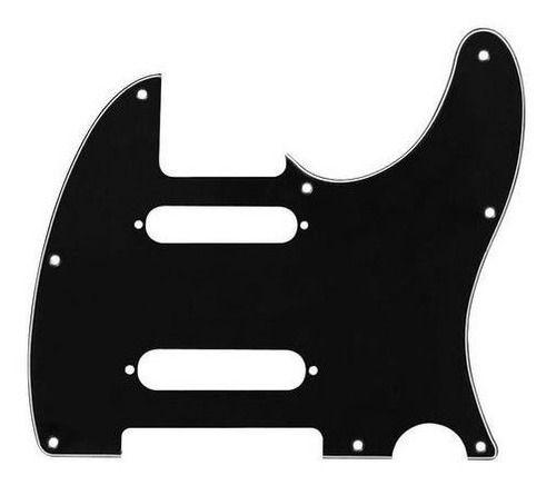 Escudo Guitarra Telecaster Nashville Preto 3 Camadas C/paraf - FLEOR ...