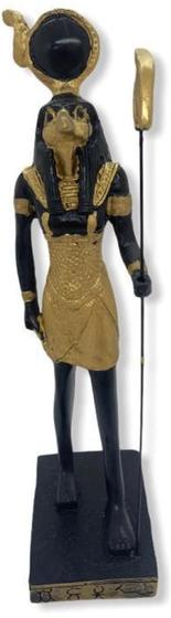 Escultura Egípcia Rá O deus do Sol em Resina 25 cm - Bialluz Presentes ...