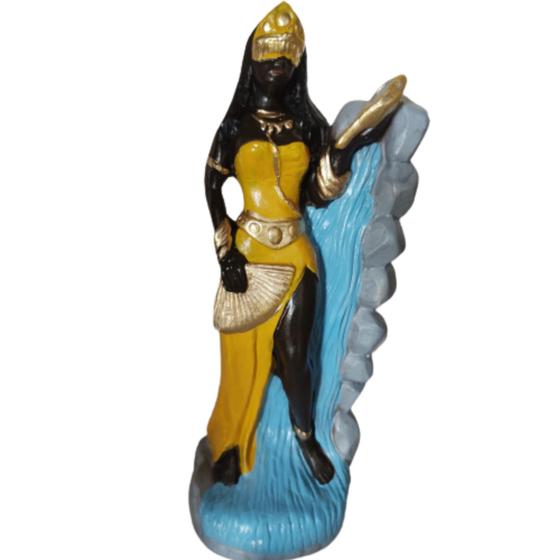 Escultura Estatua Imagens Orixas - Oxum - oxun - 20cm Gesso - Proprio ...