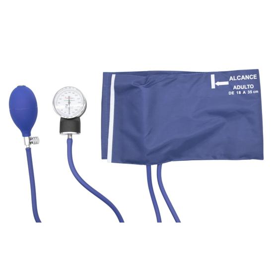 Esfigmomanômetro Premium Adulto - Azul - GTECH - Medidor de Pressão ...