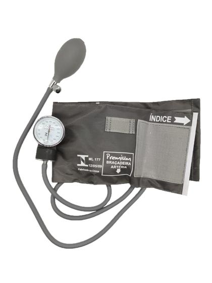Esfigmomanômetro Premium Adulto - Grafite / Cinza - ACCUMED G-TECH ...