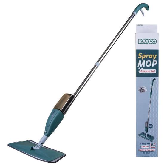 Esfregão Rodo Mop Multiuso Fit Essencial Com Spray Cabo Inox - Rayco - Mop - Magazine Luiza