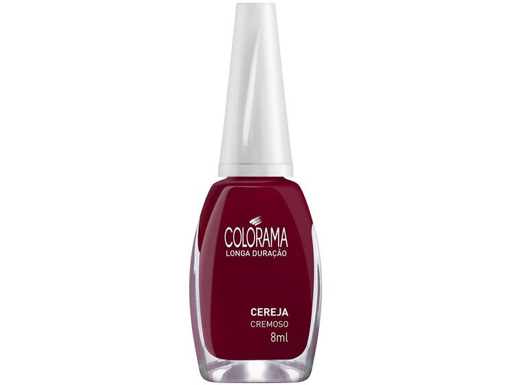 Esmalte Colorama Cereja Cremoso 8ml - Esmalte - Magazine Luiza
