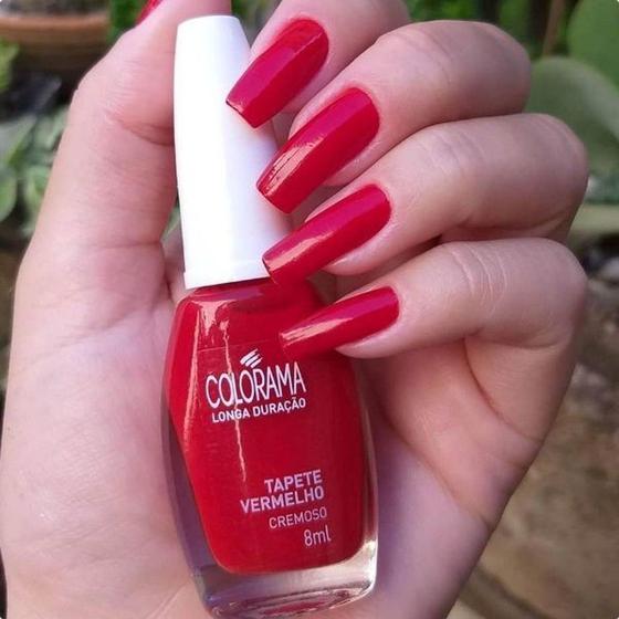 Esmalte COLORAMA TAPETE VERMELHO - Esmalte - Magazine Luiza