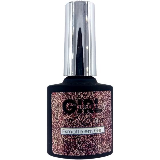Esmalte em Gel Refletivo Soak Off UV LED Glitter Girl Fatale 10ml ...