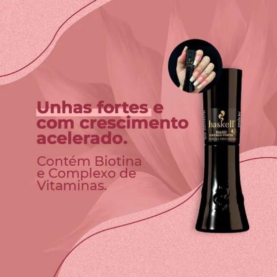 Esmalte Haskell Base Cavalo Forte 8ml - Esmalte - Magazine Luiza