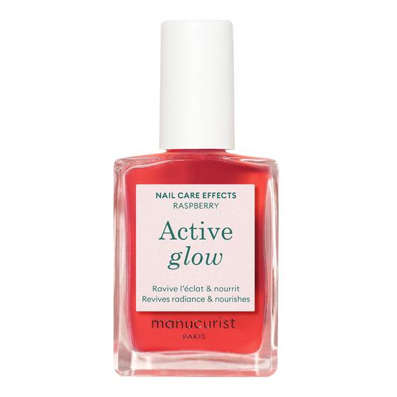 Esmalte Manucurist Active Glow Raspberry - 15ml - Cuidado e Brilho para ...
