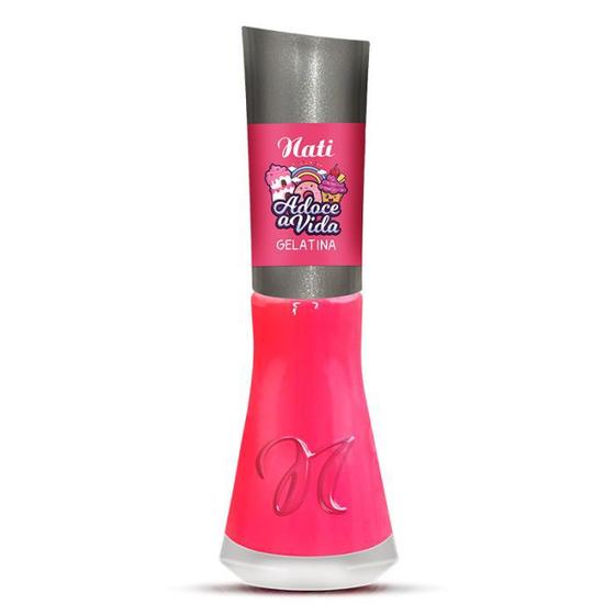 Esmalte Nati Adoce A Vida Gelatina 8ml Rápido Envio - Esmalte ...