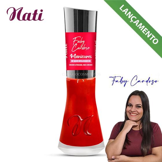 Esmalte Nati Fabi Cardoso Cheguei Atrasada Mas Cheguei - Esmalte ...