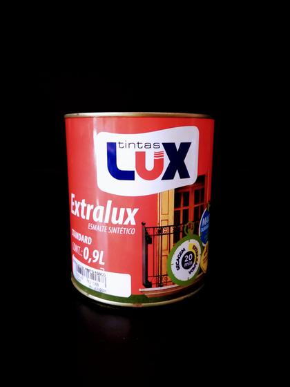 Esmalte sintético extralux Preto Fosco 900ml lux - Esmalte Sintético ...