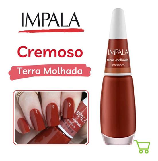 Esmalte Terra molhada Coleção Impala A Cor da Sua Moda 7,5ml - Esmalte ...