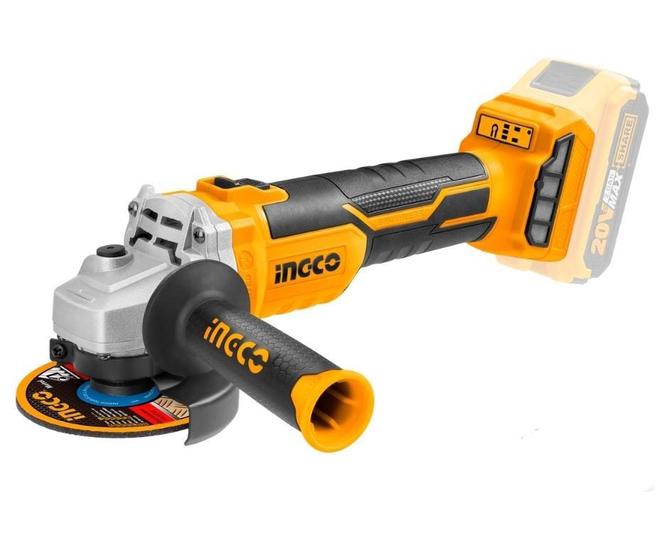 Esmerilhadeira Angular 4.1/2 A Bateria 20v Brushless Ingco ...