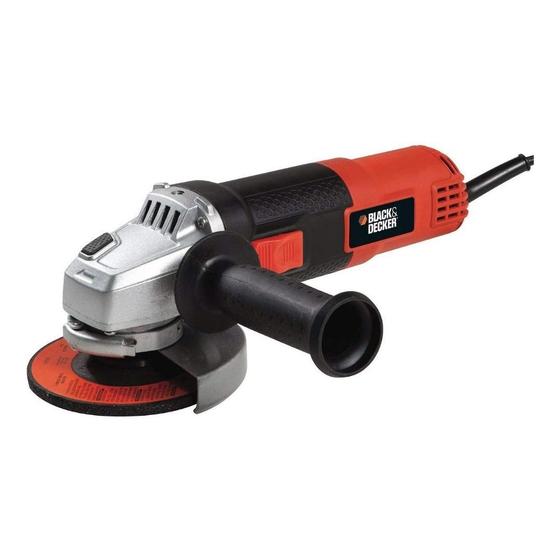 Esmerilhadeira Angular de 4 1/2 Pol. 650W 12000rpm Black Decker G650-B2 ...