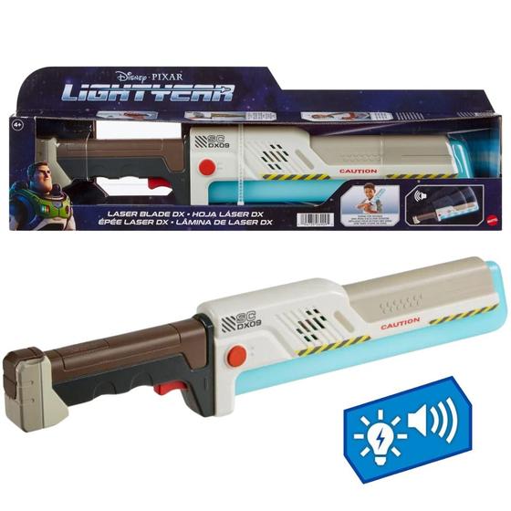 Espada Buzz Lightyear C/ Luz E Som Lâmina Laser Disney Pixar - Mattel ...