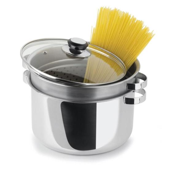 Espagueteira Escorrer Massas Legumes Indução Inox 5L Forma - Forma Inox ...
