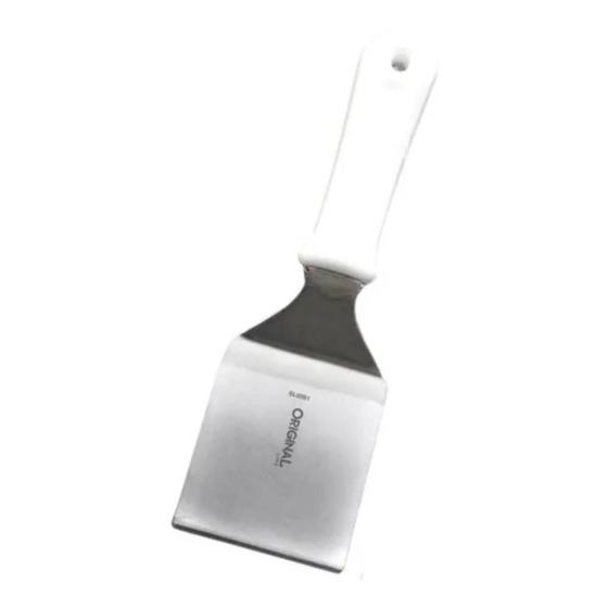 Espatula Curva 3 Original Inox Lanche Chapa Cozinha Chapeiro - Original ...