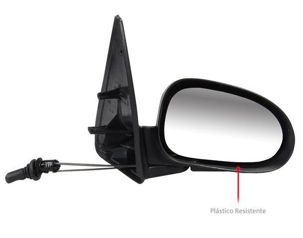 Espeho retrovisor gol special 00/gol giii 99 2 portas lado direito com ...