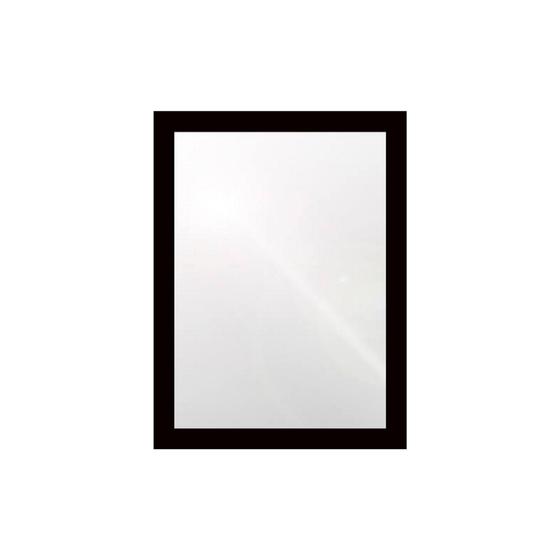 Espelho 30x40 Moldura Preta Para Decoração, Banheiros, Quarto e Sala ...