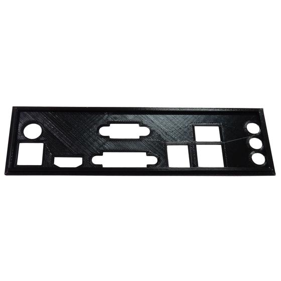 Espelho Acabamento Tampa Chapinha Placa Mãe ASUS P8H67-M LE - OVER ...