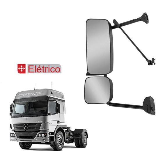 Espelho c Auxiliar MB Axor Atego 2014/2021 c Desembaçador LE - Fabbof ...