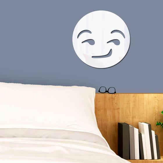 Espelho Decorativo Emoji Safado - QCola - Espelho Decorativo - Magazine ...