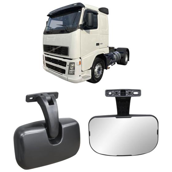 Espelho retrovisor auxiliar lateral caminhão volvo fh - BEPO ...