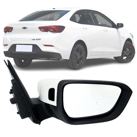 Espelho Retrovisor Direito Lado Passageiro Carona Chevrolet Onix Plus ...