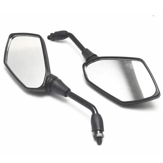 Espelho Retrovisor Kawasaki Z800 Z1000 Lente Convexa Rosca Honda (par ...