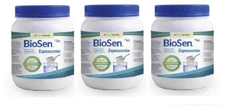 Espessante Suplemento Alimentar Biosen - kit Com 3 potes de 400gr ...