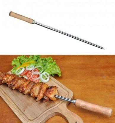 Espeto simples para churrasco 3203/75cm Mor - Espeto - Magazine Luiza