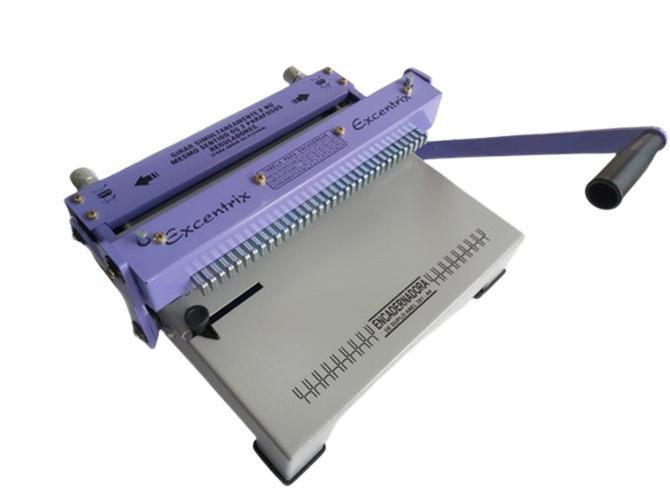 Espiraflex Encadernadora Conjugada 3X1 Para Wire-O +Espiral - Excentrix ...