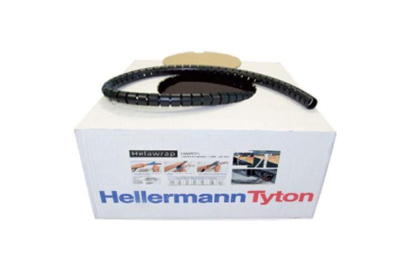 Espiral Helawrap Organizador De Cabos Branca 1"X2m - Hellermann - Organizador de Fios e Cabos ...