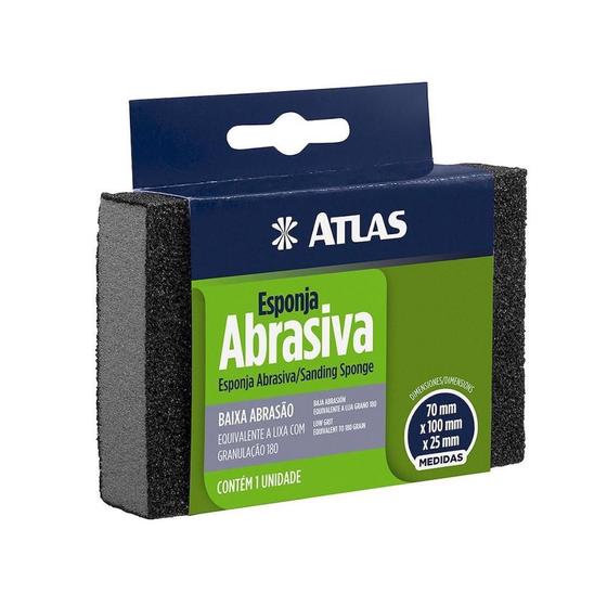 Esponja Abrasiva Alta Abrasão - Atlas 50/80 - Esponja Abrasiva ...
