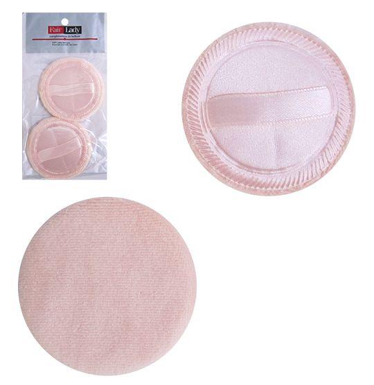 Esponja para maquiagem redonda com 2 pecas 6cm de ø na solapa - 20 ...