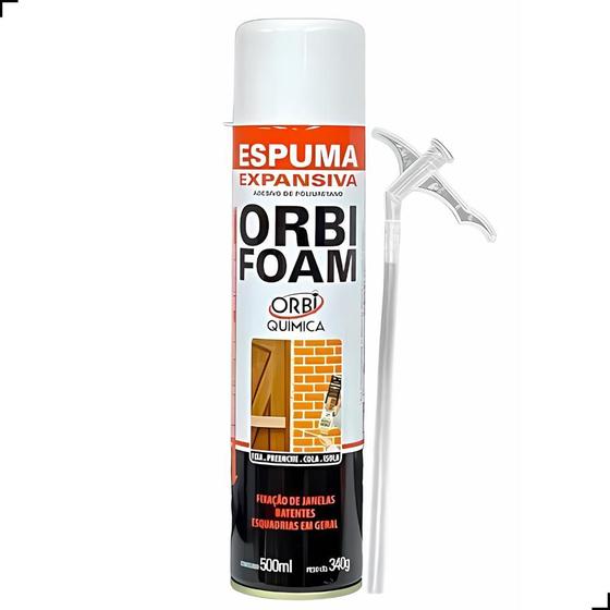 Espuma Expansiva Adesiva Fixação Portas Janelas Esquadrias Batentes De ...