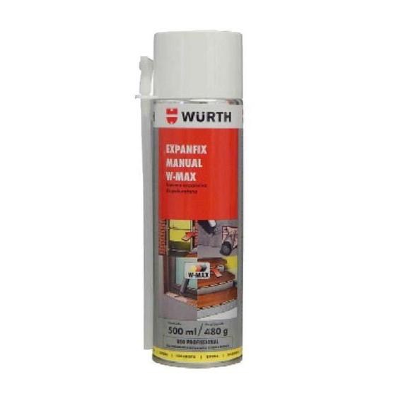 Espuma Expansiva Expanfix Manual X-MAX 500ml 5986000022 Wurth - Espuma Expansiva - Magazine Luiza