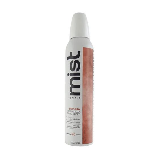 Espuma Para Drinks Sabor Gengibre Mist Drinks 180Ml - Espuma para Drinks - Magazine Luiza