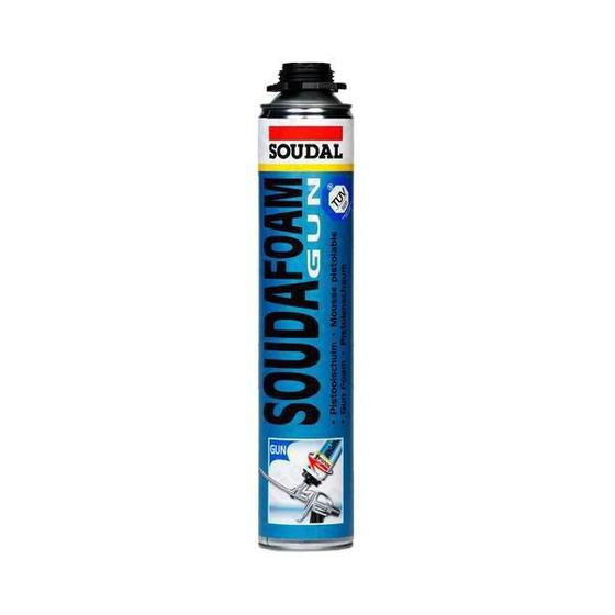 Espuma Poliuretano Pistolavel Soudafoam Gum 750 Ml - Soudal - Espuma Expansiva - Magazine Luiza