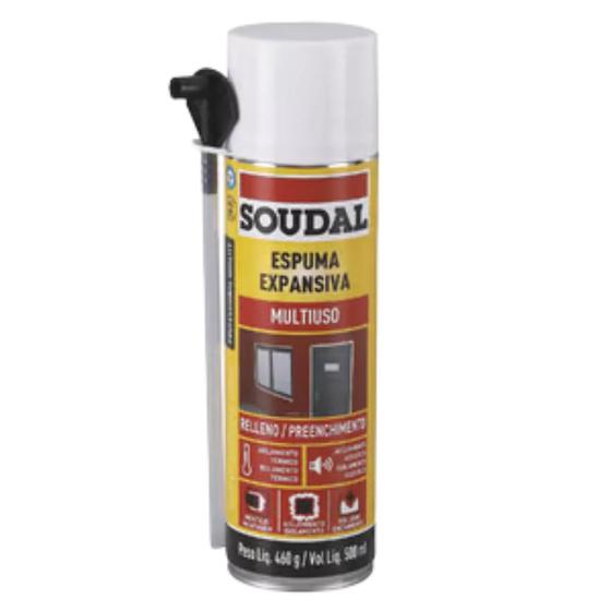 Espuma Pu Expansiva 500ml - Soudal Brasil Ind.e Com. De Produtos Qui - Espuma Expansiva ...