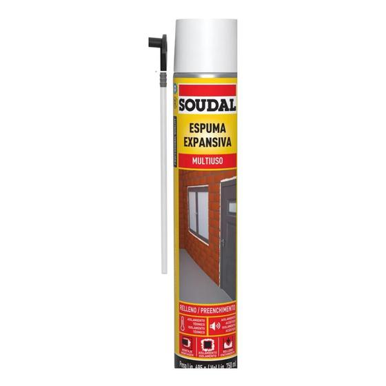 Espuma Pu Expansiva 750ml - Soudal Brasil Ind.e Com. De Produtos Qui - Espuma Expansiva ...