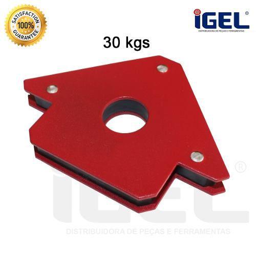 Esquadro Magnético 30 Kg Para Soldador 45º 90º 135º - ZAAS PRECISION - Esquadro Profissional ...