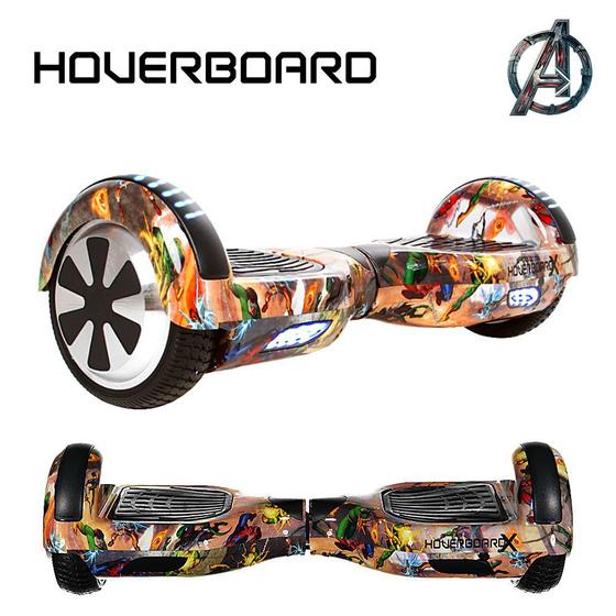 Esqueite Elétrico 6,5" Homem Aranha e Inimigos Hoverboard - Hoverboard ...