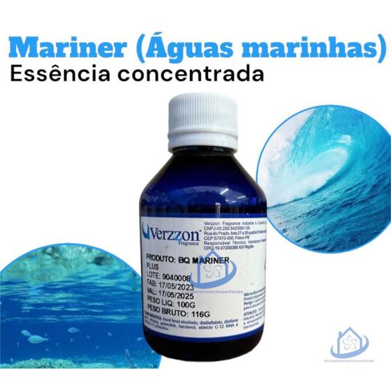 Essência Concentrada Plus fragrancia Mariner HS 100ml - Casa Essências ...