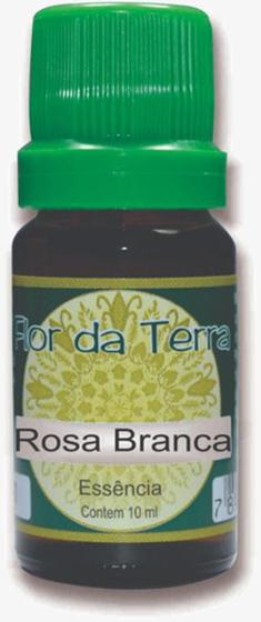 Essência Concentrada Rosa Branca 10 Ml Flor Da Terra Full - Essência ...