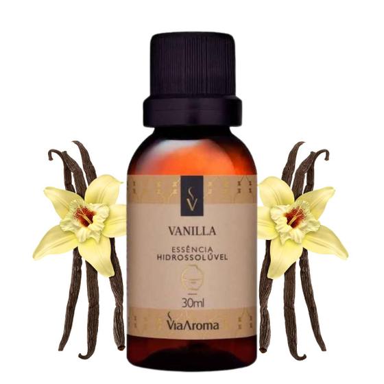 Essência Hidrossolúvel Clássica Vanilla Via Aroma - 30ml - Essência ...