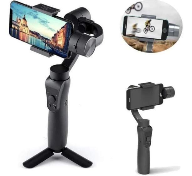 Estabilizador Camera E Celular Handheld Gimbal 3 Eixos S5 - SHR ...