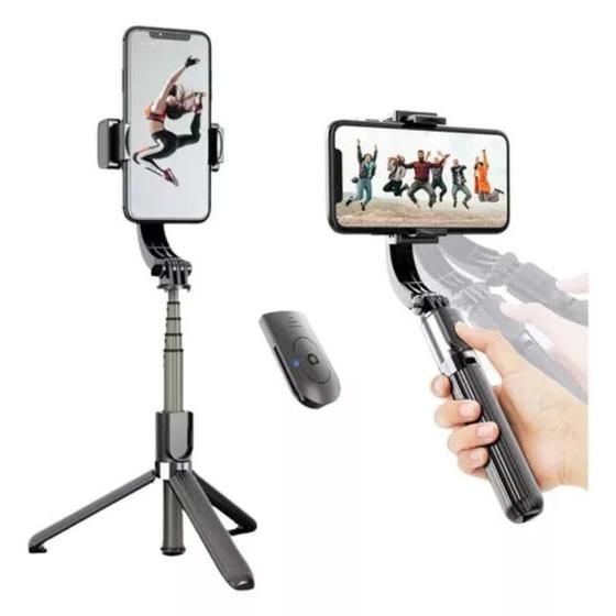 Estabilizador Gimbal de 3 Eixos para Smartphone - Portátil, Dobrável e ...