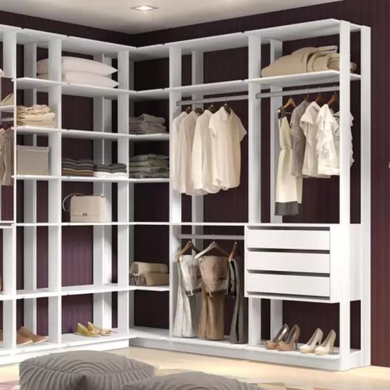 Estante cabideiro para roupas longas Linha CLOTHES - BE Mobiliário ...