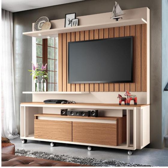 Estante Home para TV até 60 Polegadas 2 Gavetas Eclipse HB Móveis ...